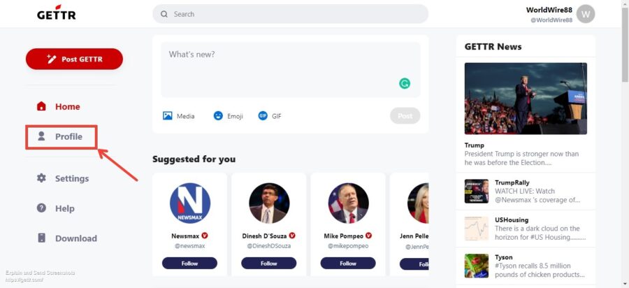 How To Setup Profile On Gettr? - World-Wire