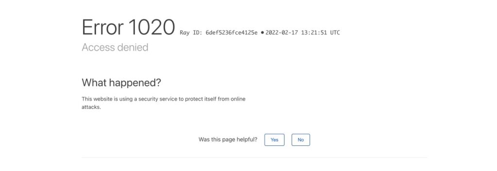Fix Truth Social error 1020 - Access denied - World-Wire