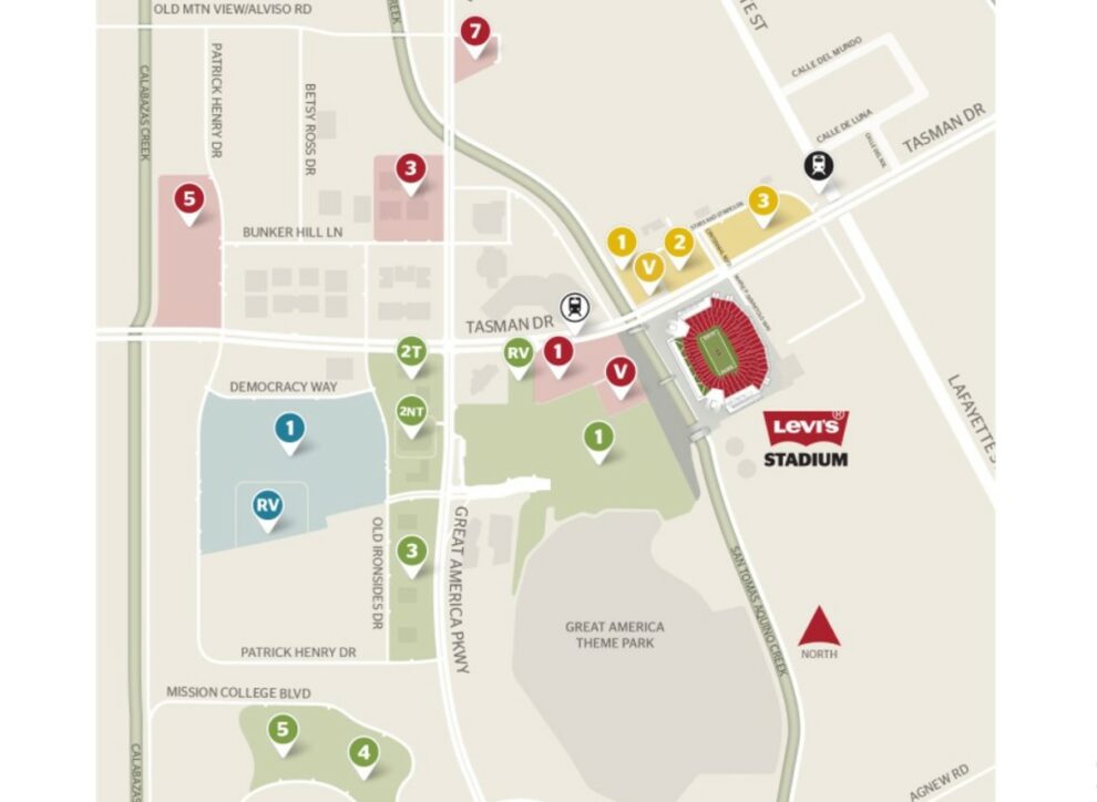 Levi's Stadium Parking Guide - Tips, Maps, and Deals - World-Wire