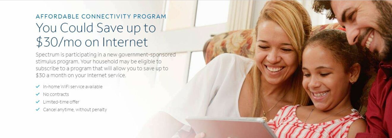 Spectrum Affordable Connectivity Program - How to Apply, Eligibility