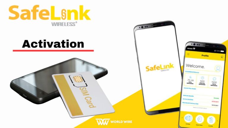 SafeLink Wireless Activation Process For Phone & SIM Card