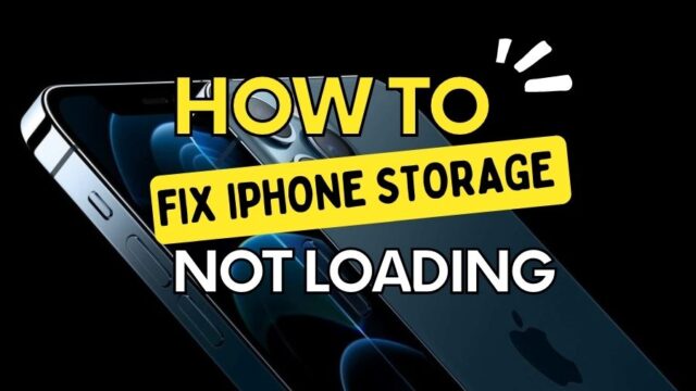 How to Fix iPhone Storage Not Loading | Easy Steps - World-Wire