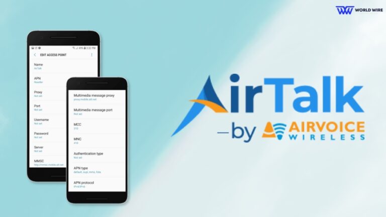 AirTalk Wireless APN Settings for 5G/4G Network - World-Wire